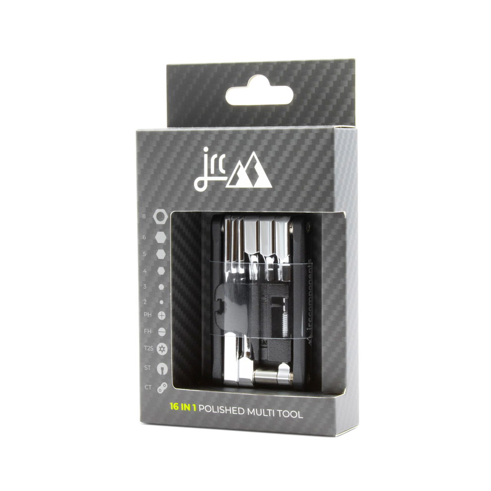 Lightweight 16 in 1 Polished Multi Tool | JRC Components