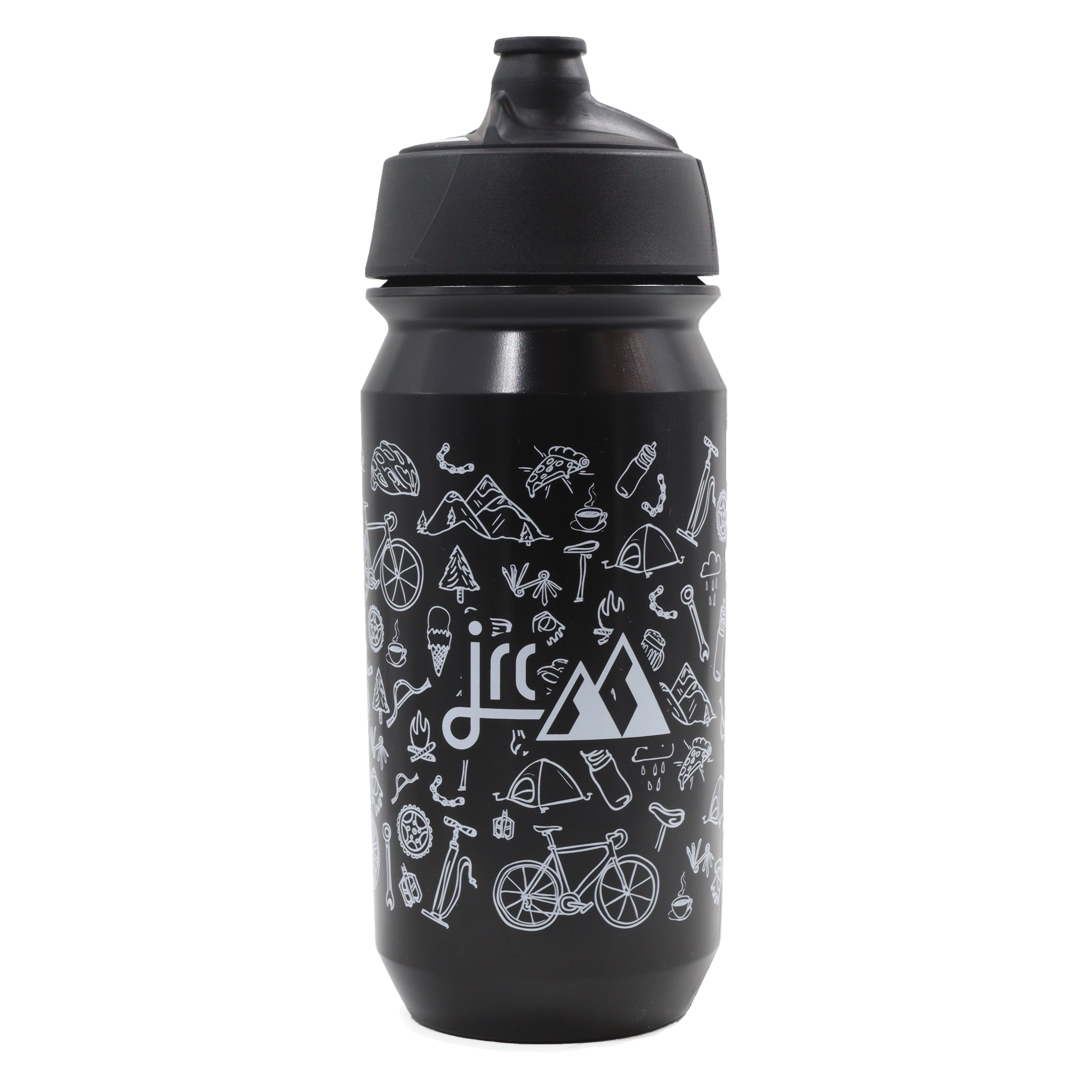 500ml Cycling Bottle in Doodle Print | JRC Components