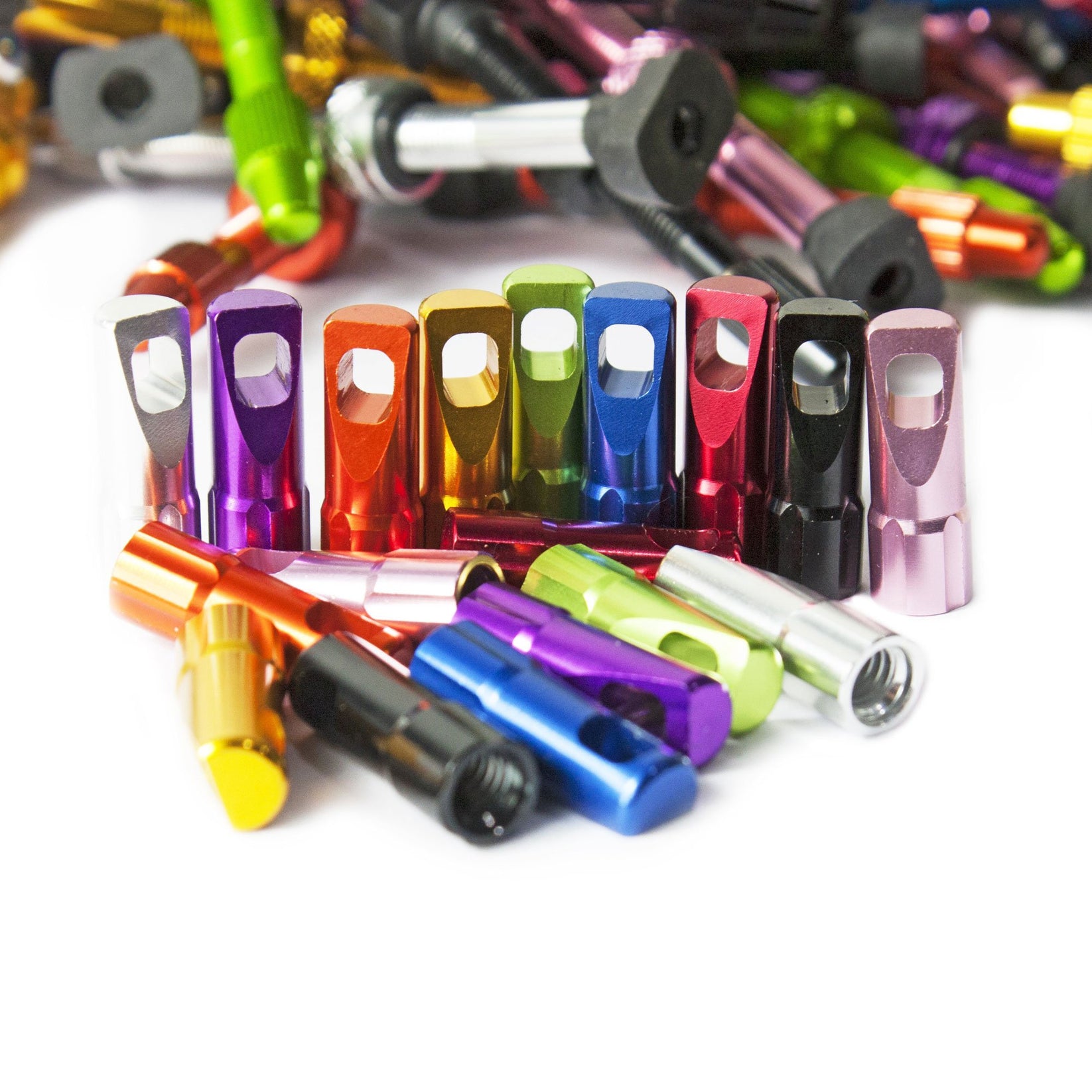 Lightweight Aluminium Valve Caps | Bike Accessories | JRC Components